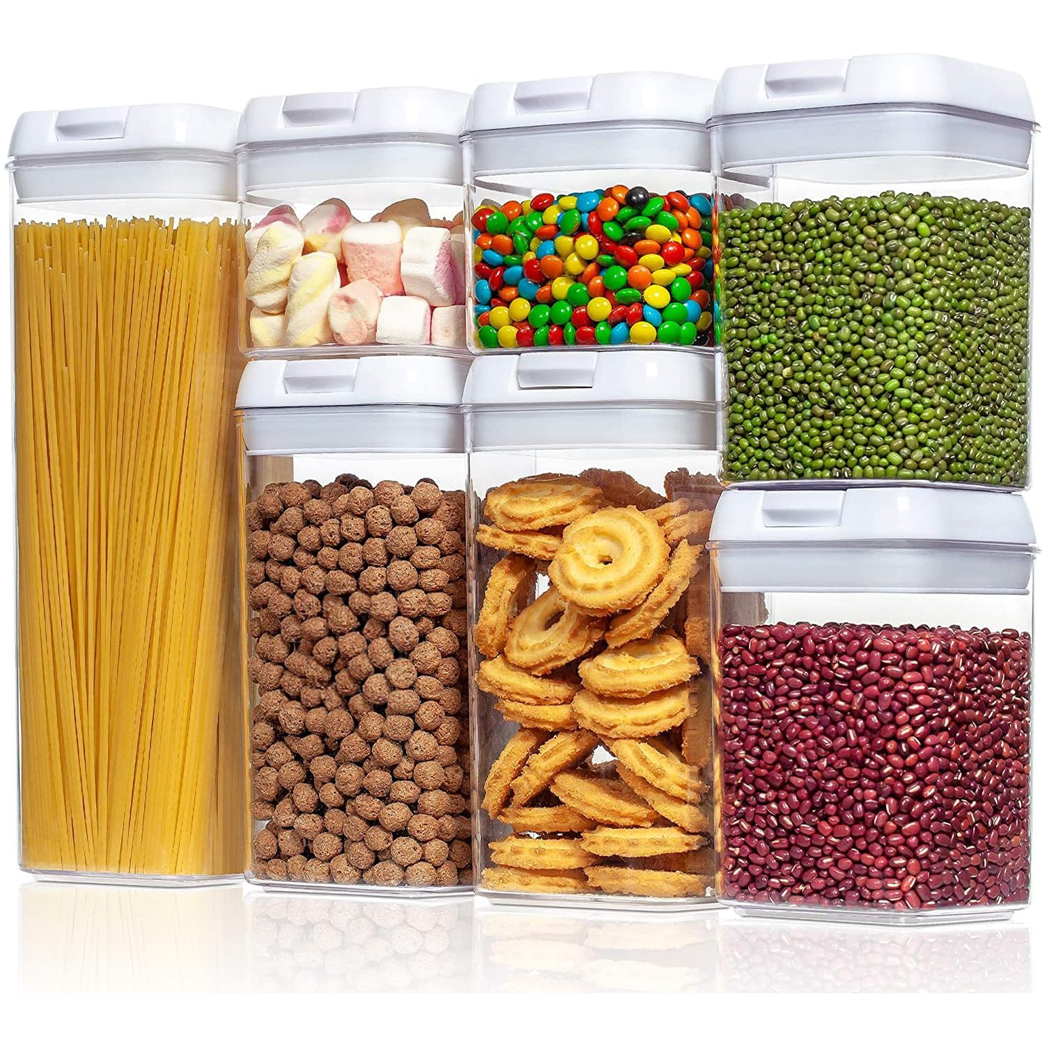 Maximize Freshness and Organization with White Air-Tight Containers: A ...